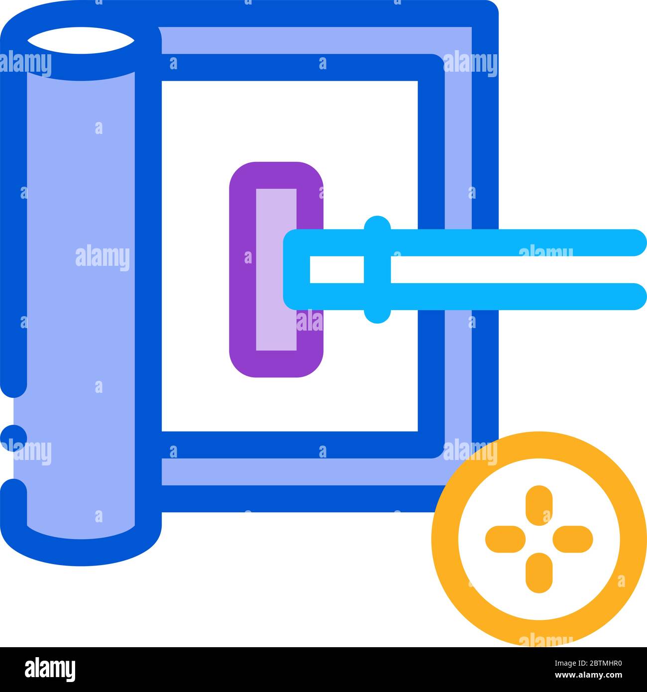 thorough cleaning of carpet icon vector outline illustration Stock ...