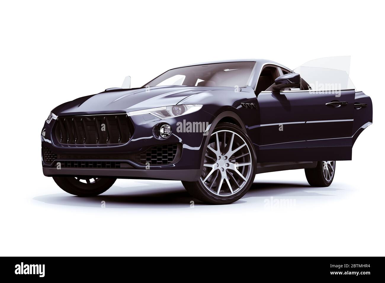 3d render of luxury SUV car Stock Photo - Alamy