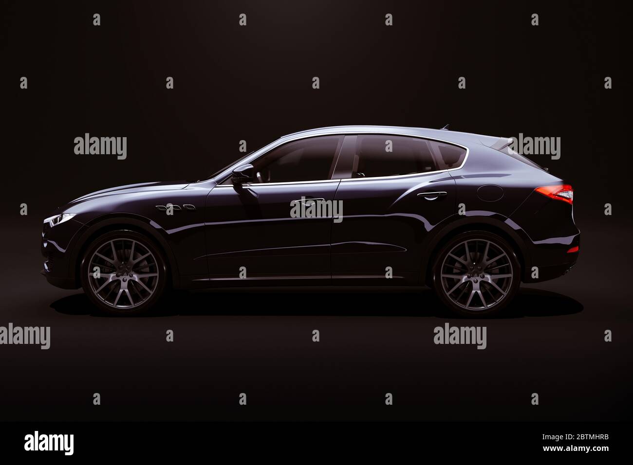 3d render of luxury SUV car Stock Photo - Alamy