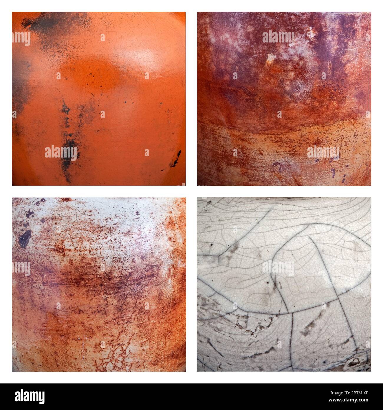 Collection of ceramic background or texture (four textures Stock Photo ...