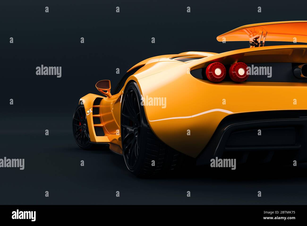 3d render of beautiful super car Stock Photo - Alamy
