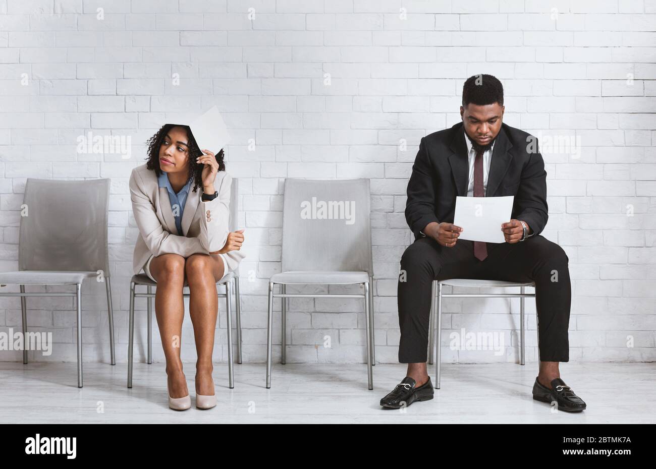 Male waiting interview hi-res stock photography and images - Alamy