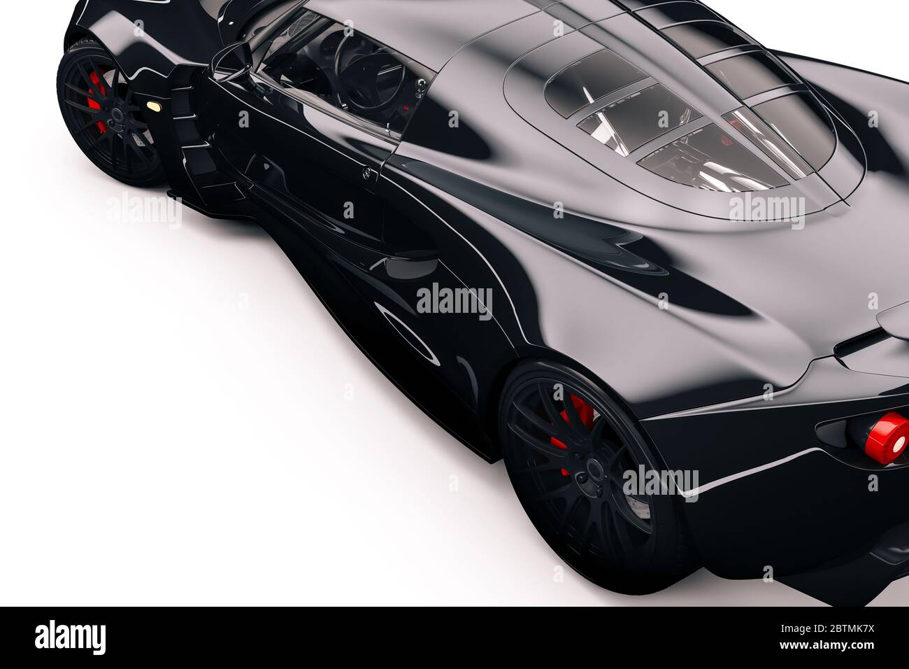 3d render of beautiful super car Stock Photo - Alamy