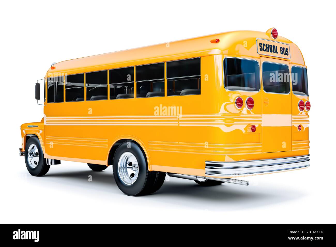 School bus loading students on hi-res stock photography and images - Alamy