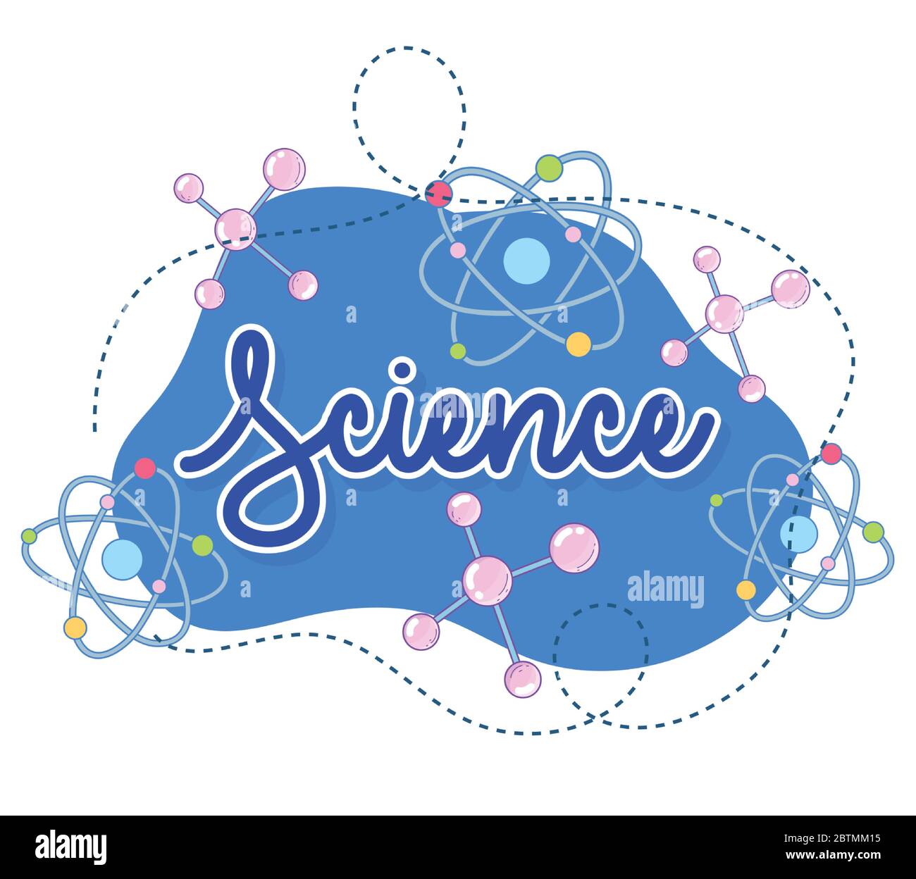 science atom molecule structure discovery research laboratory vector ...