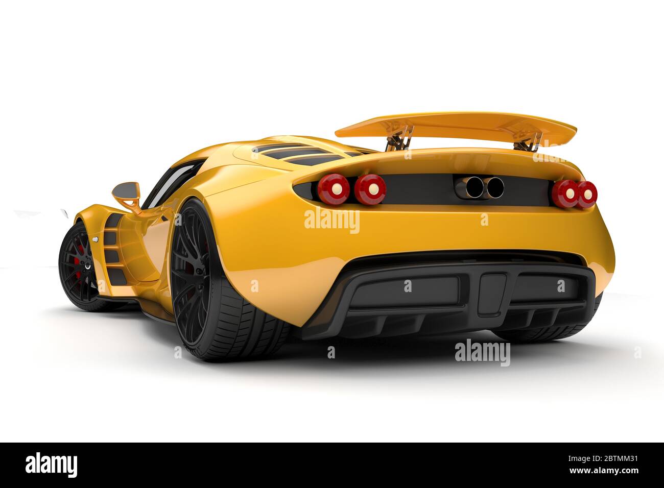 3d render of beautiful sport car Stock Photo - Alamy
