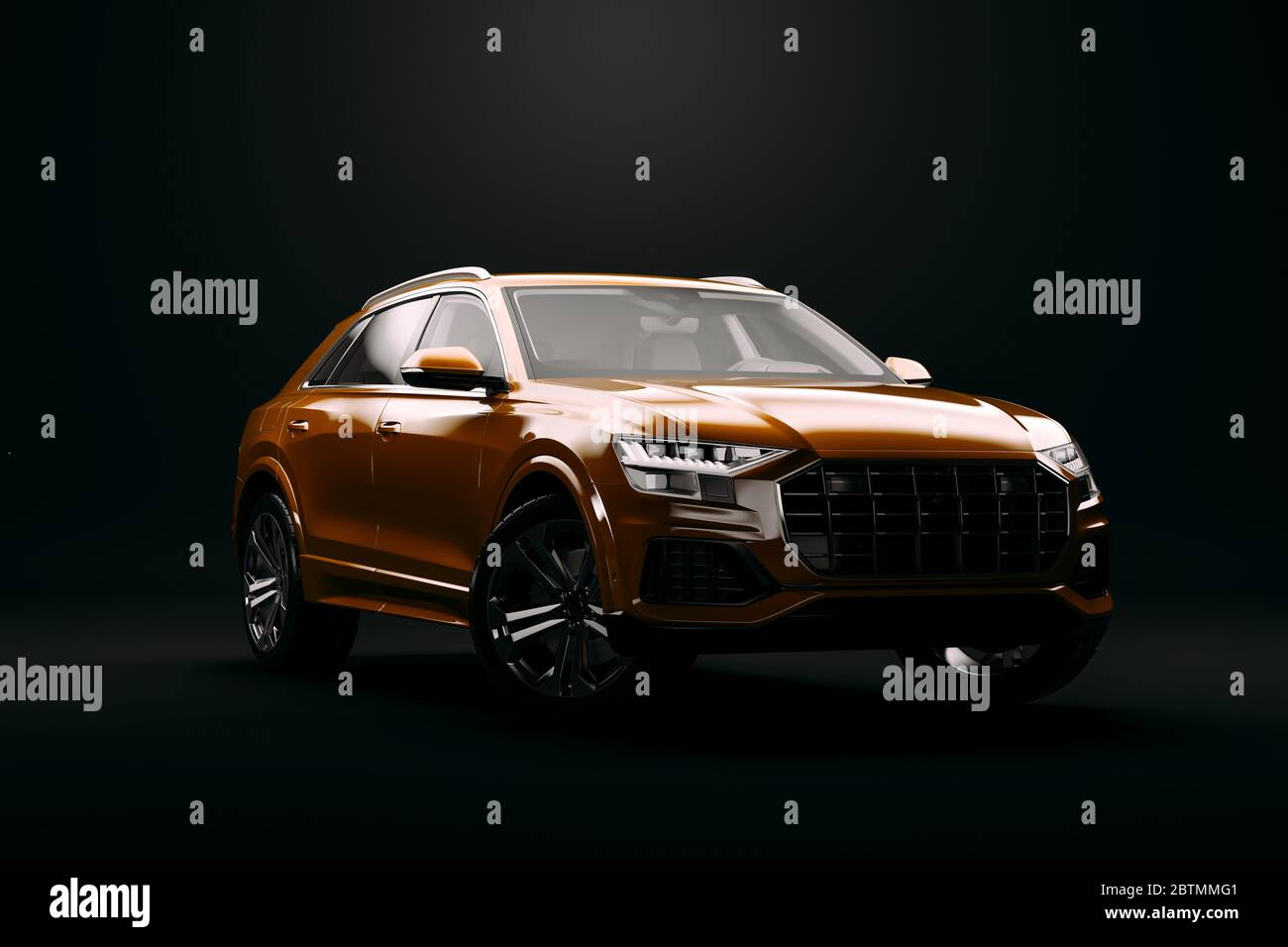 3d render of luxury SUV car Stock Photo - Alamy
