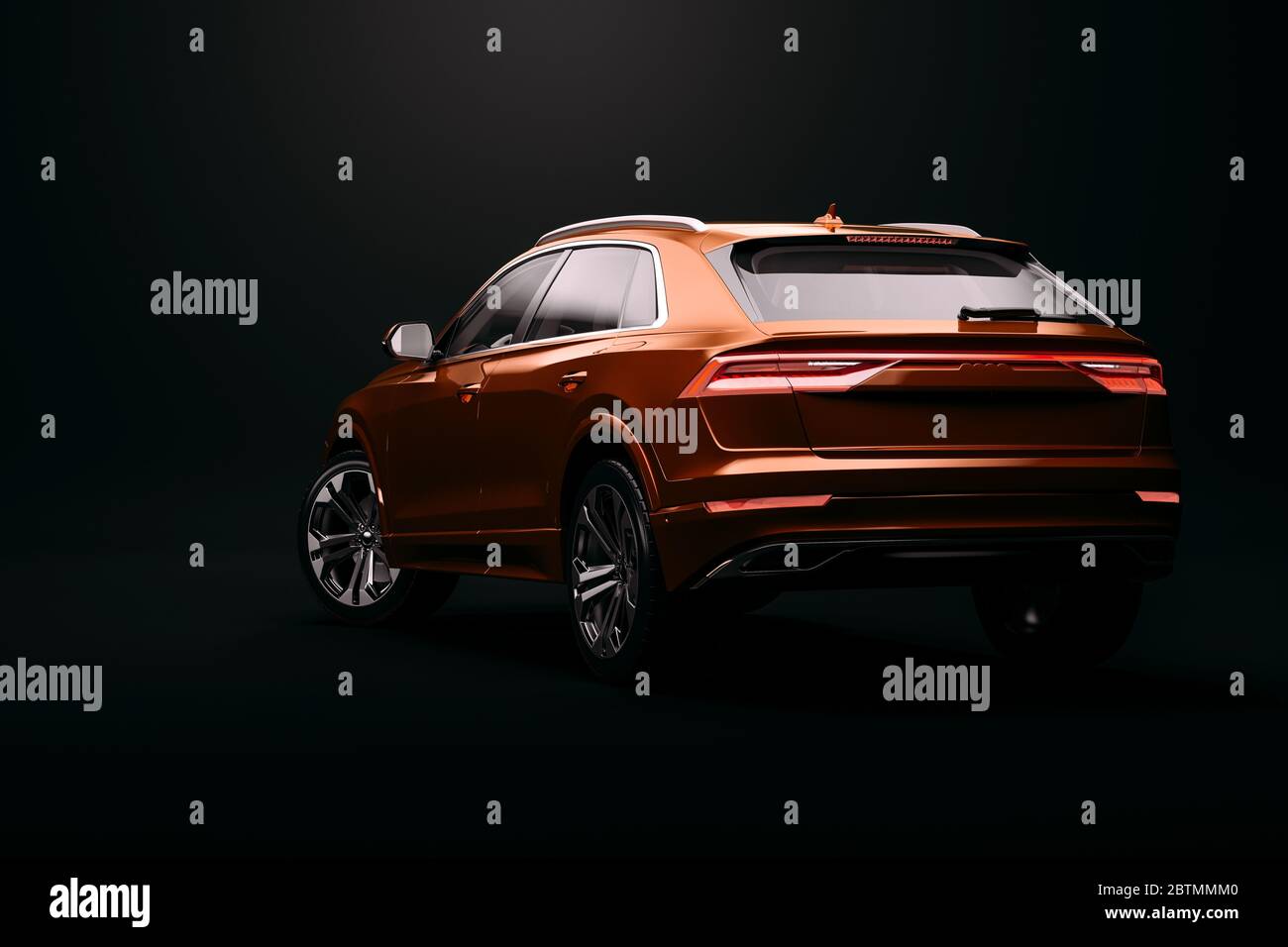 3d render of luxury SUV car Stock Photo - Alamy