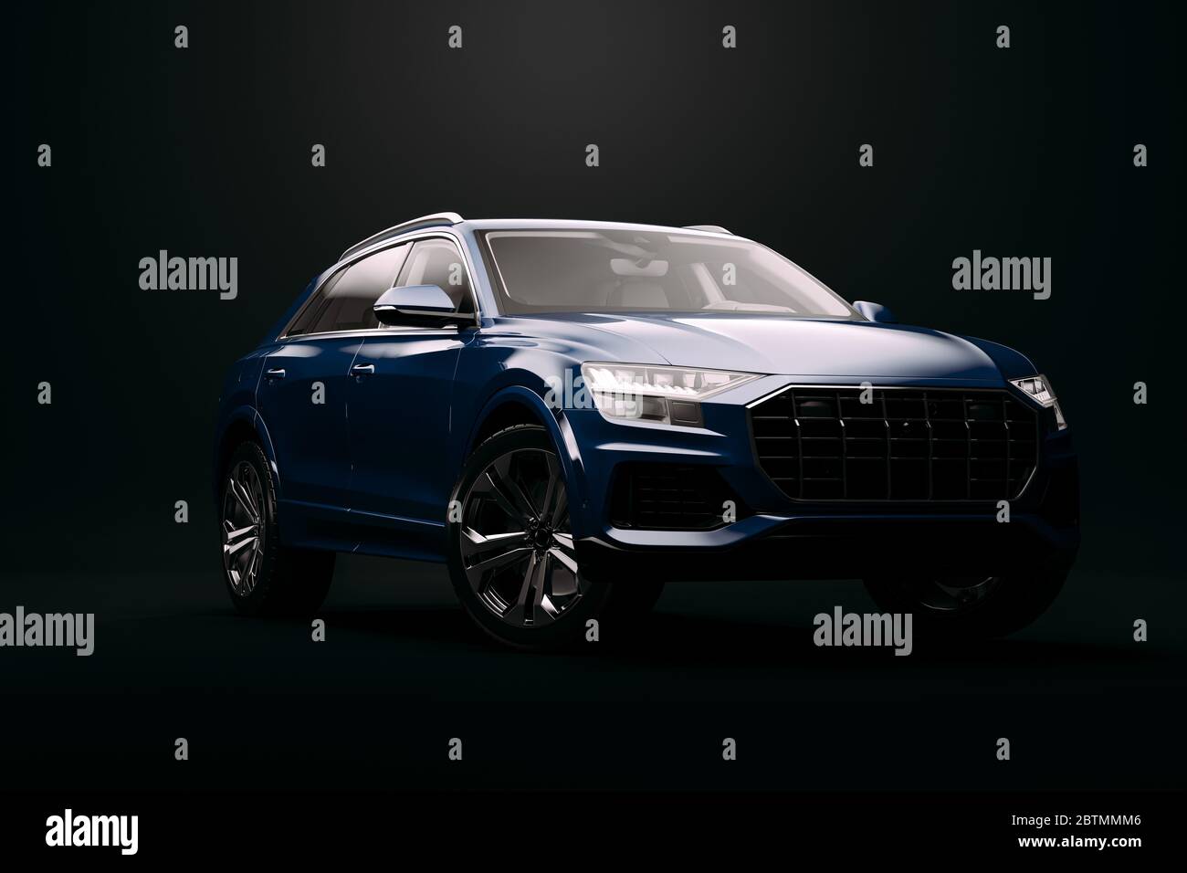 3d render of luxury SUV car Stock Photo - Alamy