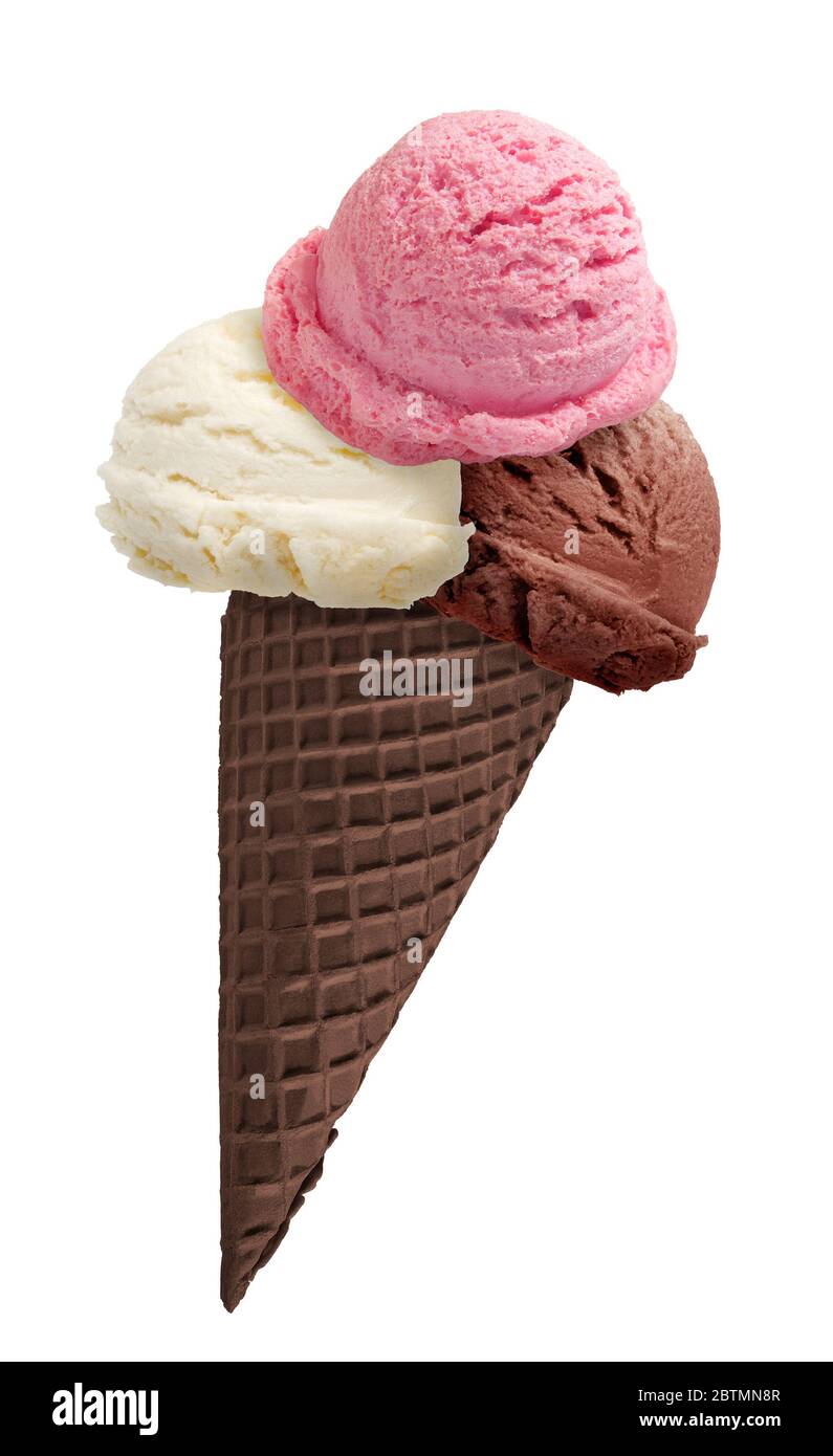 Single scoop of ice cream hi-res stock photography and images - Alamy