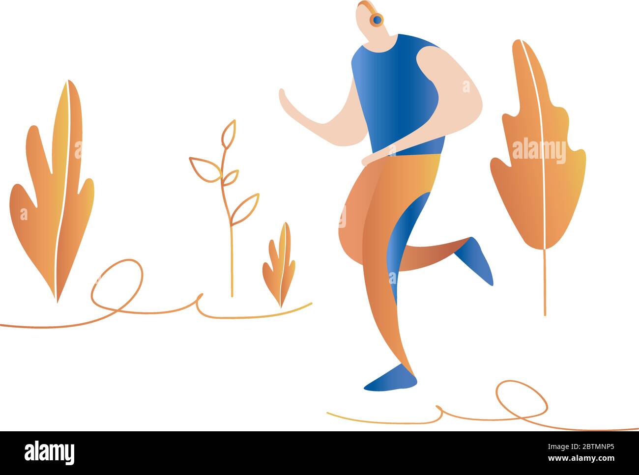 Running athlete sequence Stock Vector Images - Alamy