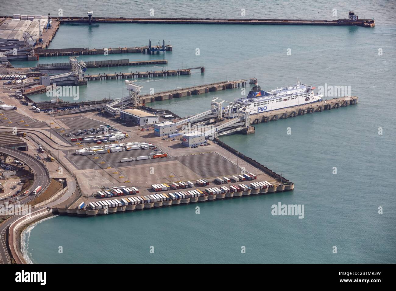 White cliffs of dover aerial hi-res stock photography and images - Alamy