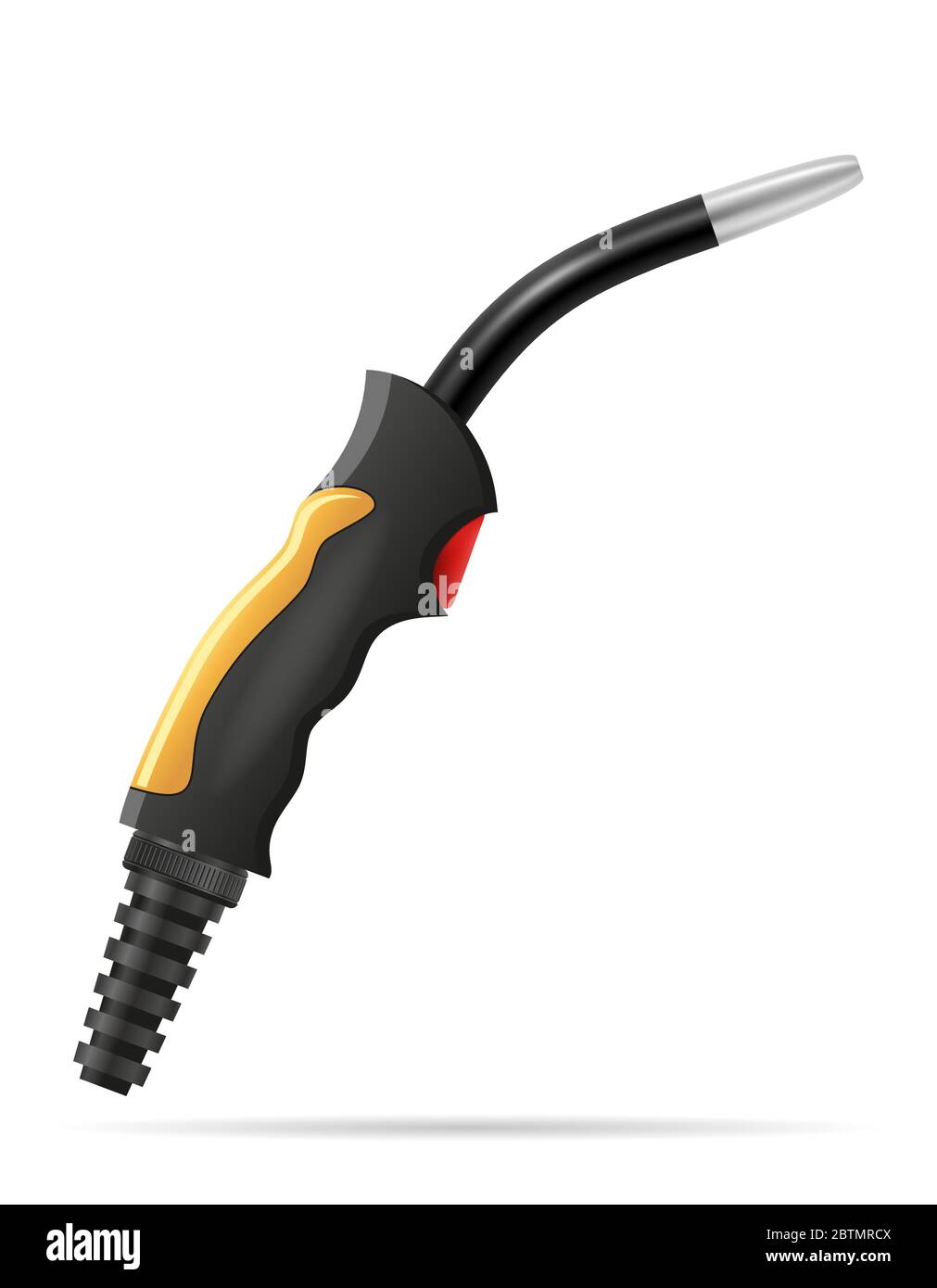 equipment for gas welding vector illustration isolated on white ...