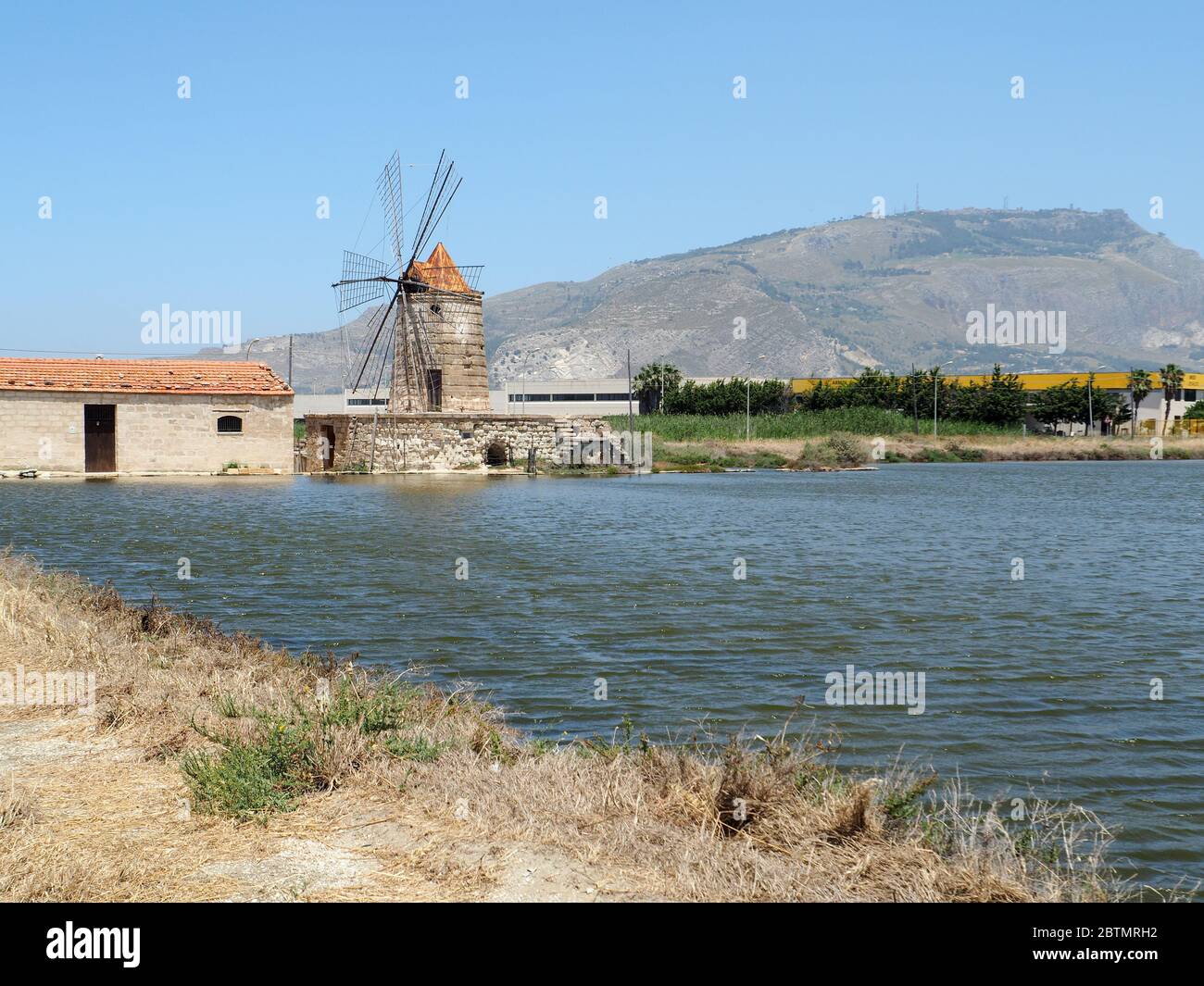 Trapani salt ponds hi-res stock photography and images - Alamy