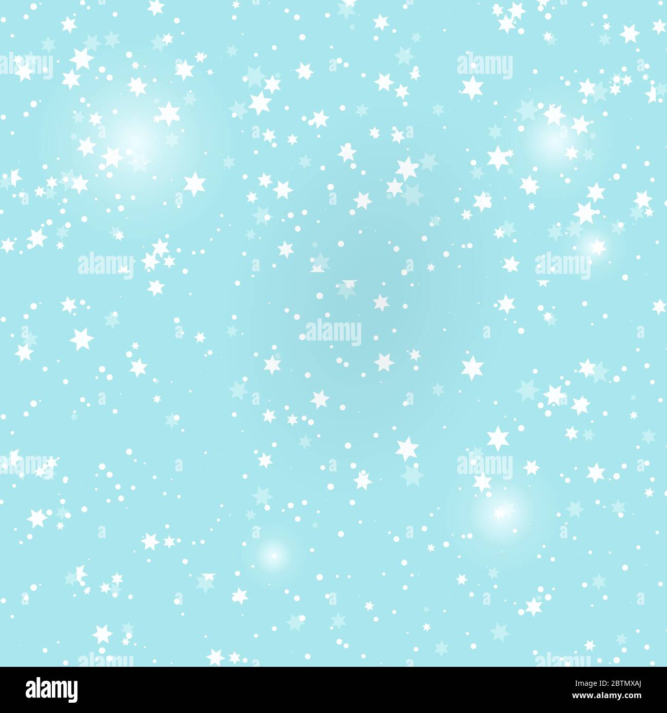 Vector illustration with falling snow background. Winter sky Stock ...
