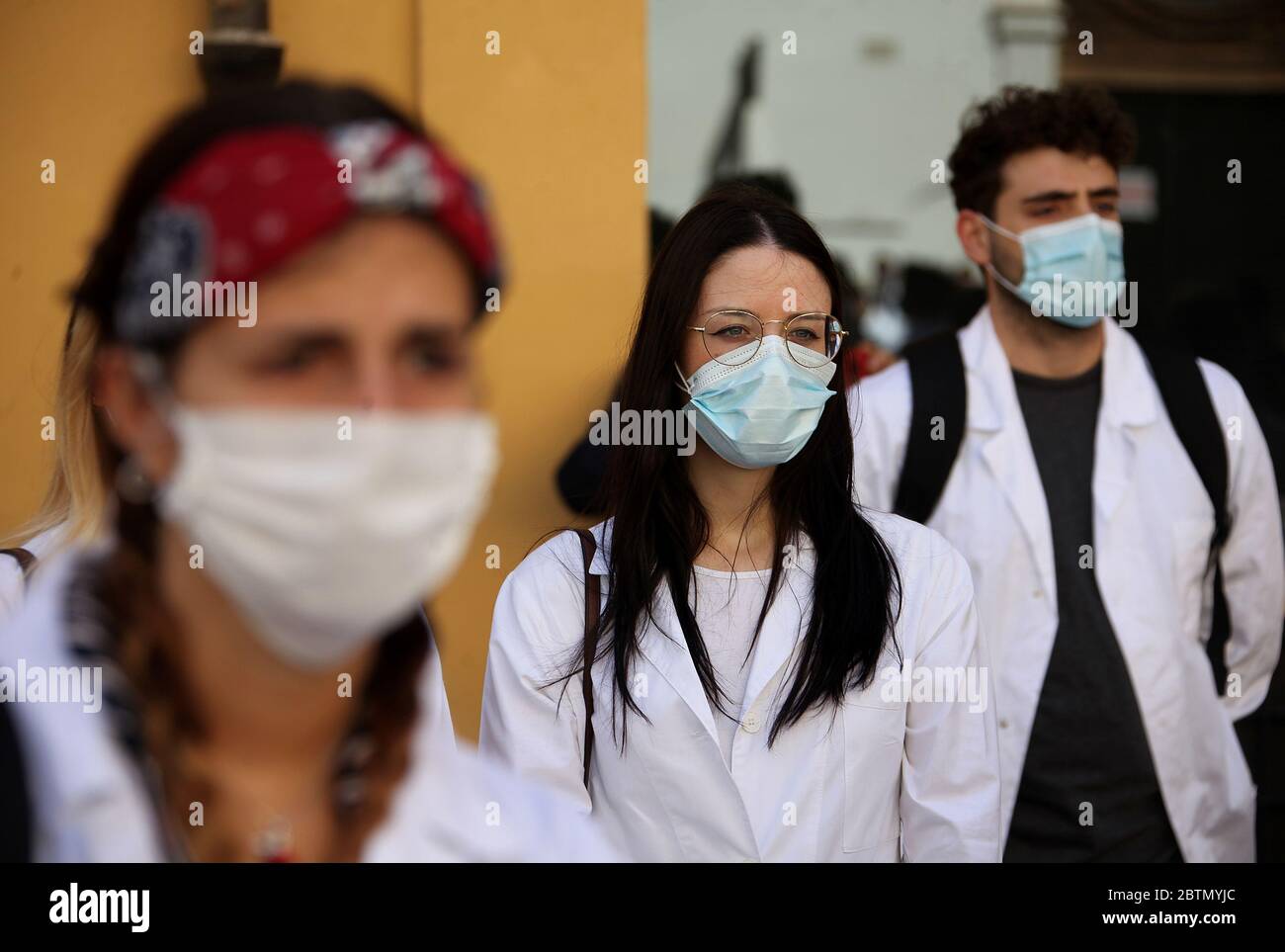 Rome, Italy. 27th May, 2020. Rome, National event of graduate students ...