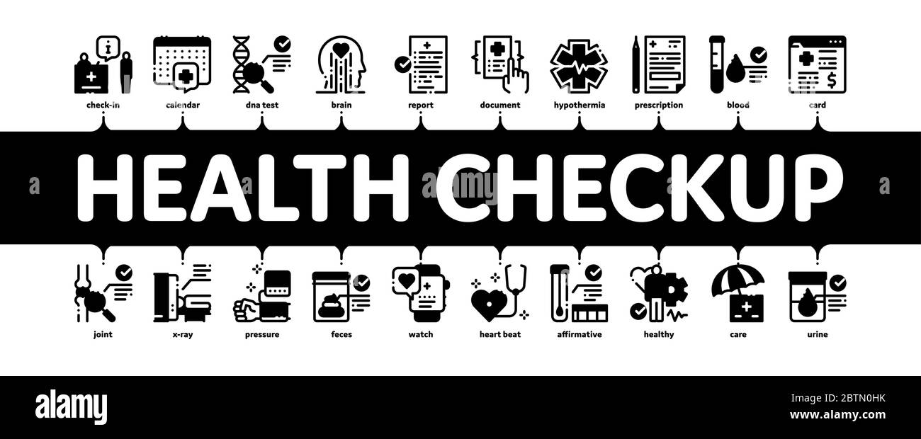 Health checkup medical minimal hi-res stock photography and images - Alamy