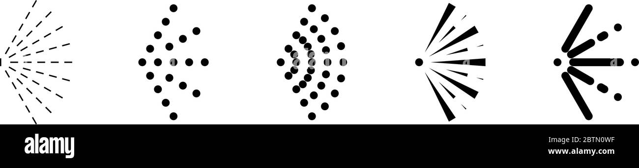 Set spray icon on a white background, vector illustration Stock Vector ...