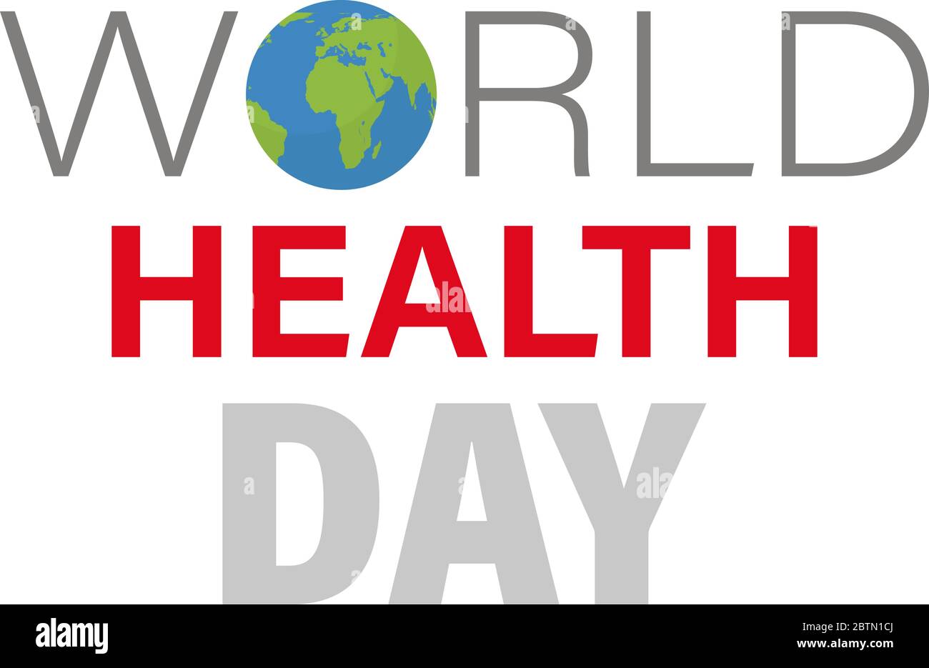 Health day. World health days. Card for health day. Banner or poster ...