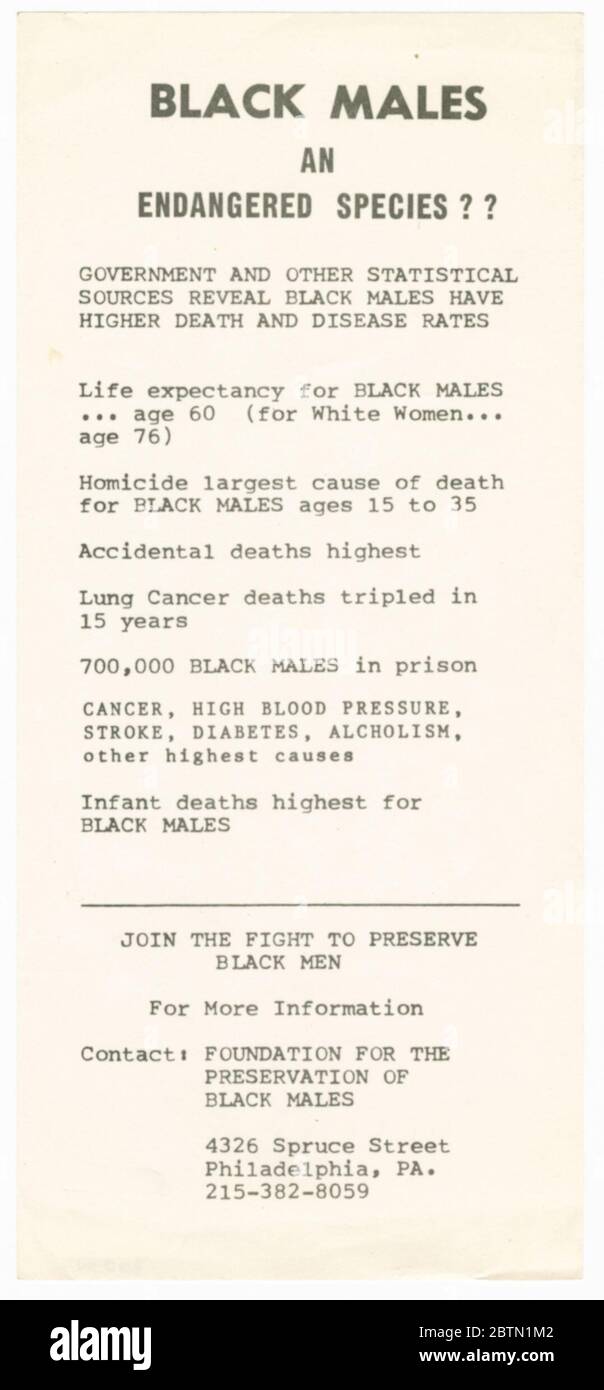 African american community issues Cut Out Stock Images & Pictures - Alamy