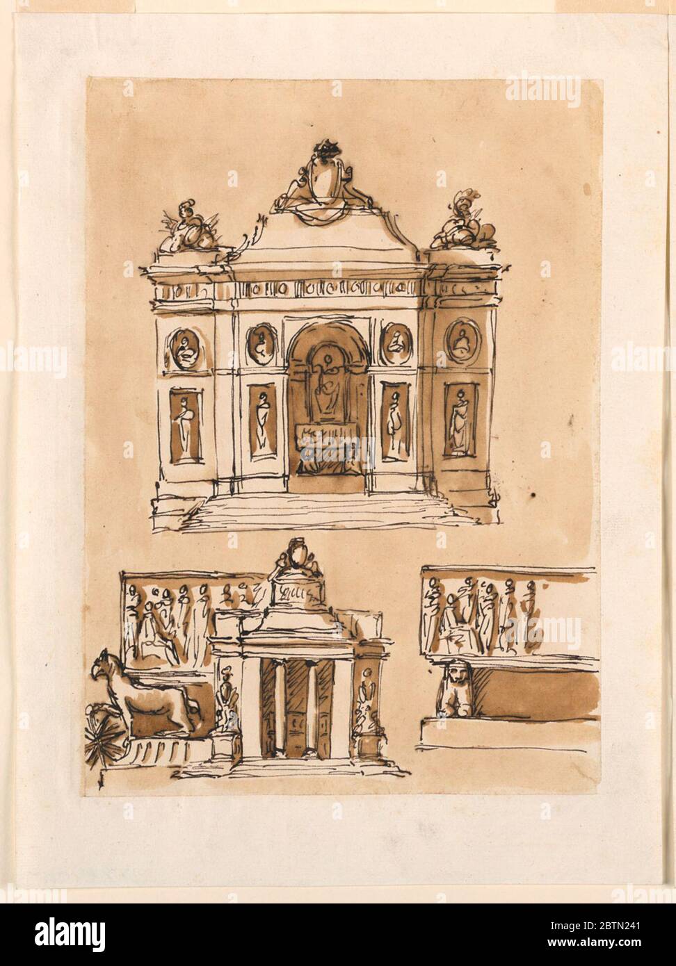 Four Designs for Sepulchral Monuments. Research in ProgressAbove ...