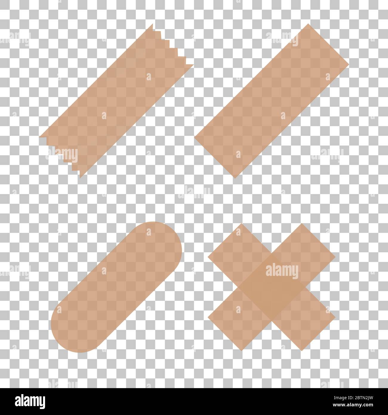 Tape scotch sticky. Scotch transparent isolated. Set tape scotch ...