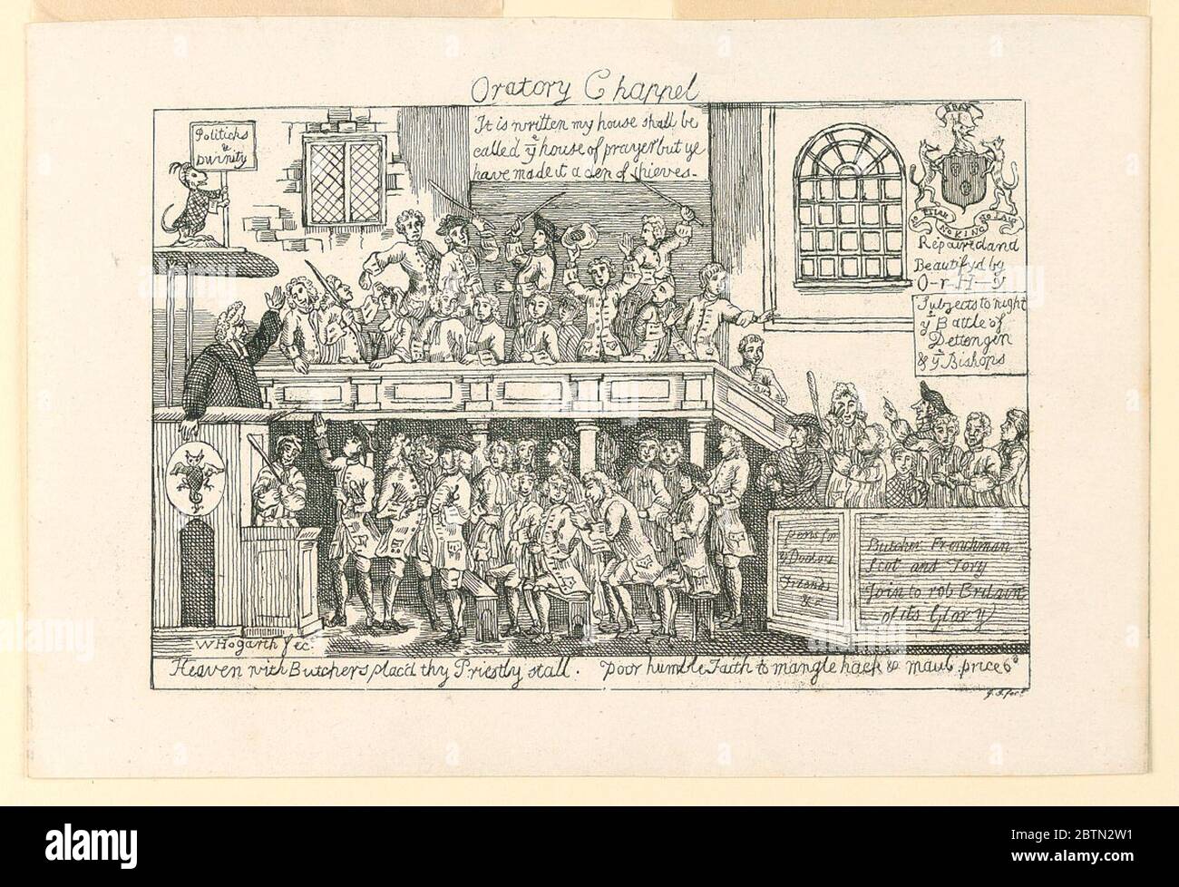 Oratory Chapel. Research in ProgressA satire of a service in a chapel ...