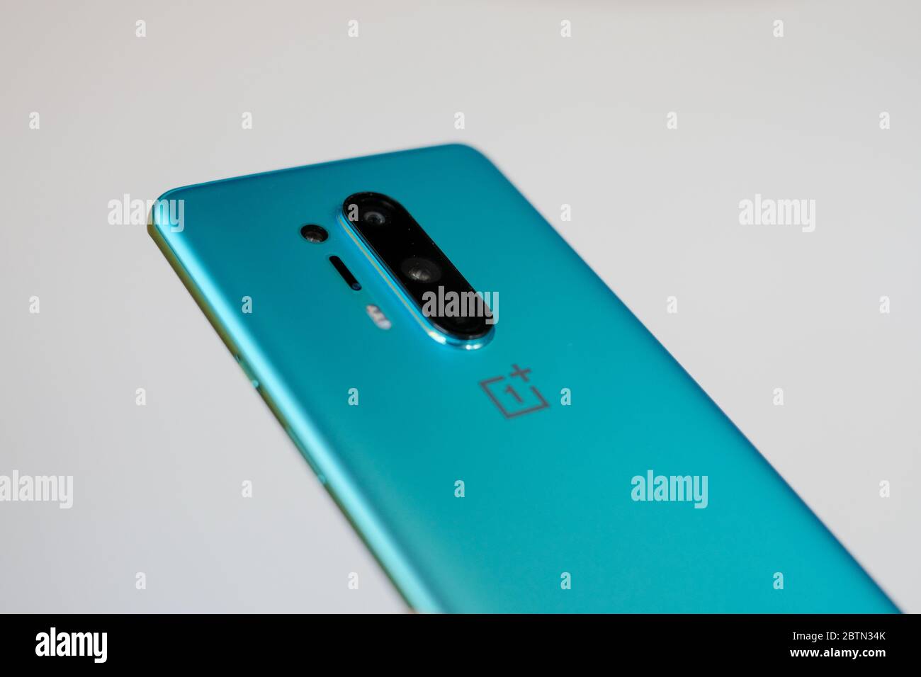MAY 2020, RIGA - Newly launched ONEPLUS 8 Pro Android smartphone is ...
