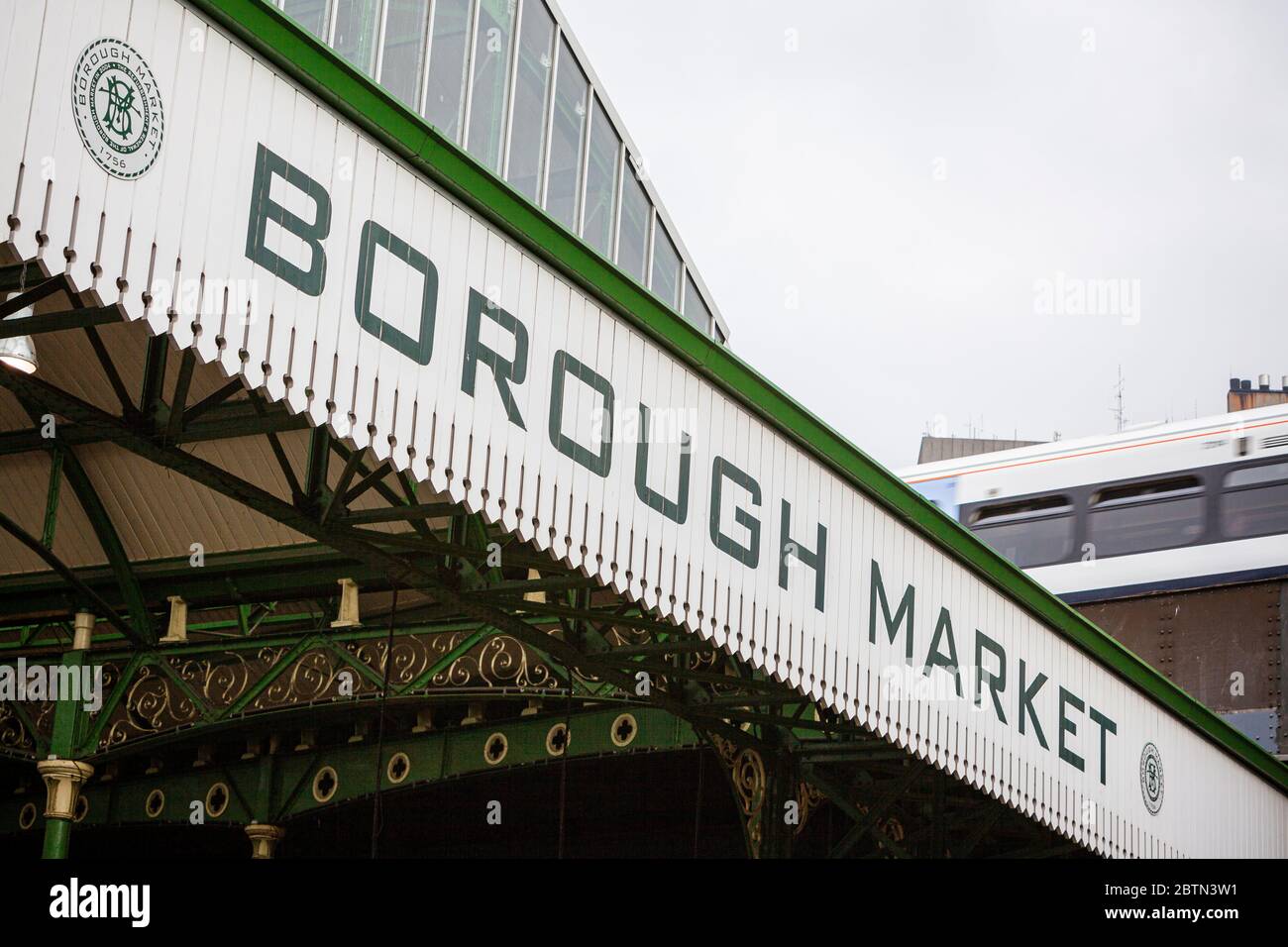 Borough market london overhead hi-res stock photography and images - Alamy