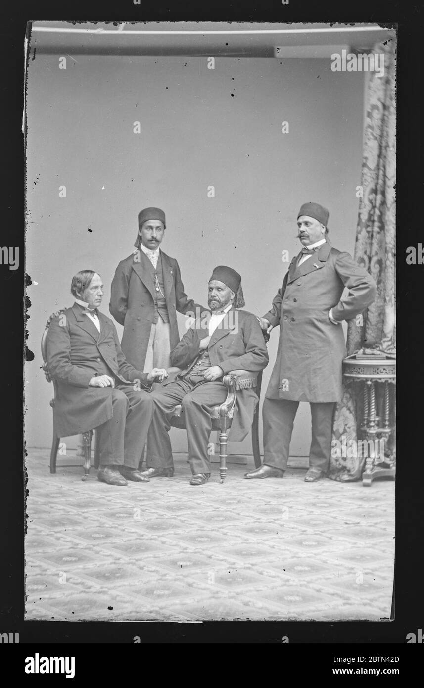 General Hashem Antoine Chevalier and Romero Gaita Stock Photo - Alamy