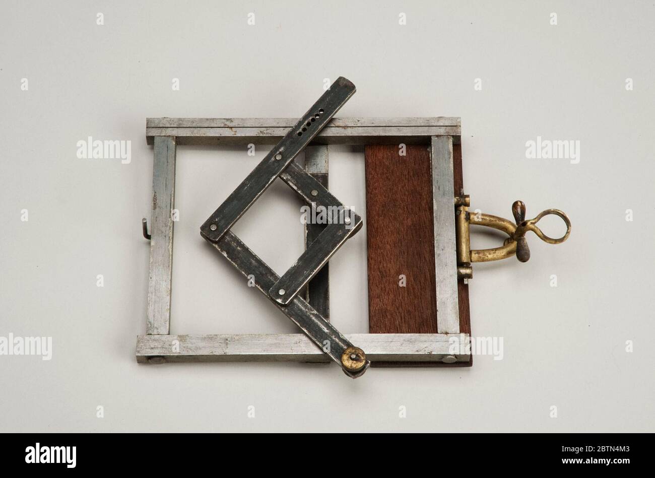 Patent model for frame. This patent model demonstrates an invention for ...