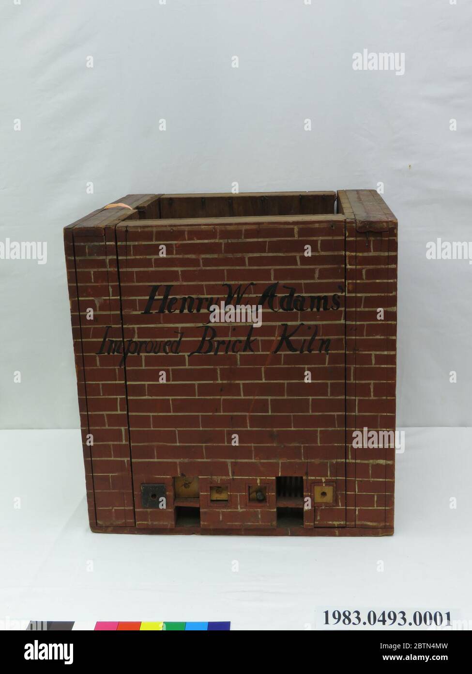 patent model brick kiln. Currently not on view Stock Photo - Alamy