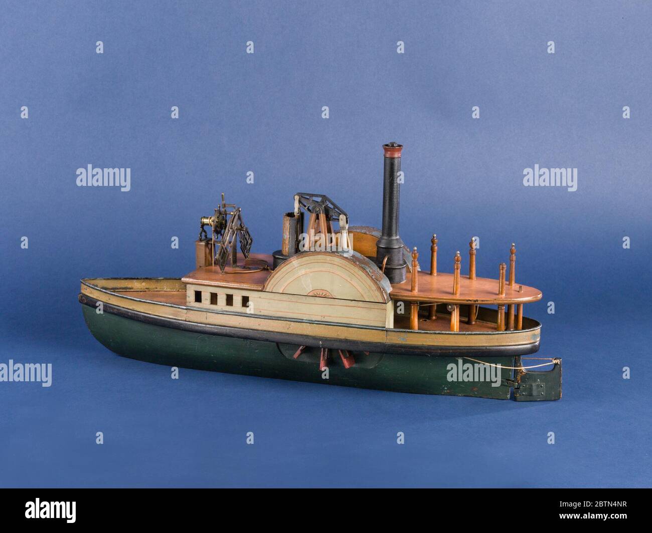 Patent Model for Steering Steam Ships. Mechanical engineer Frederck ...