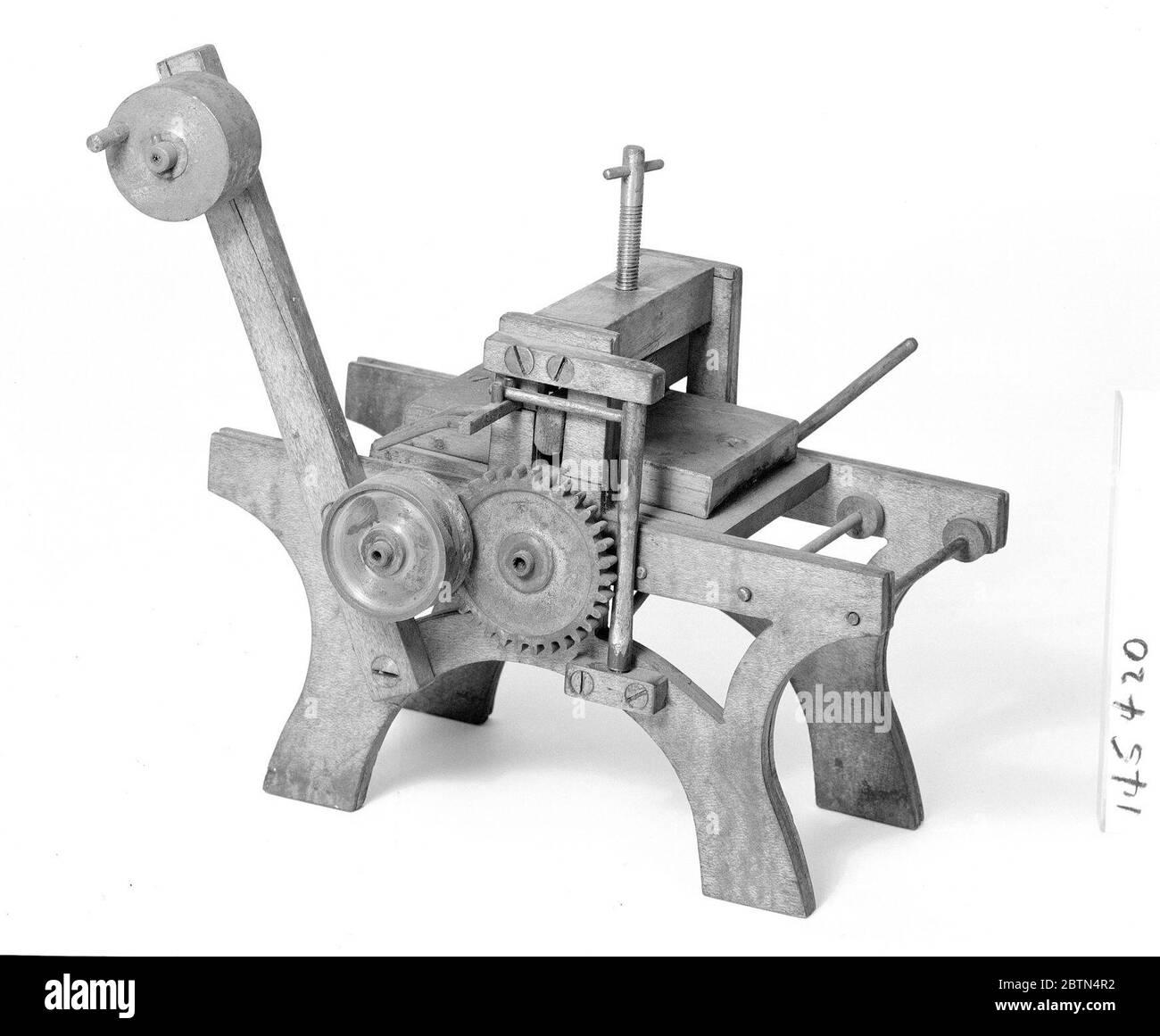 Patent model of a Lithographic Printing Press. This patent model ...
