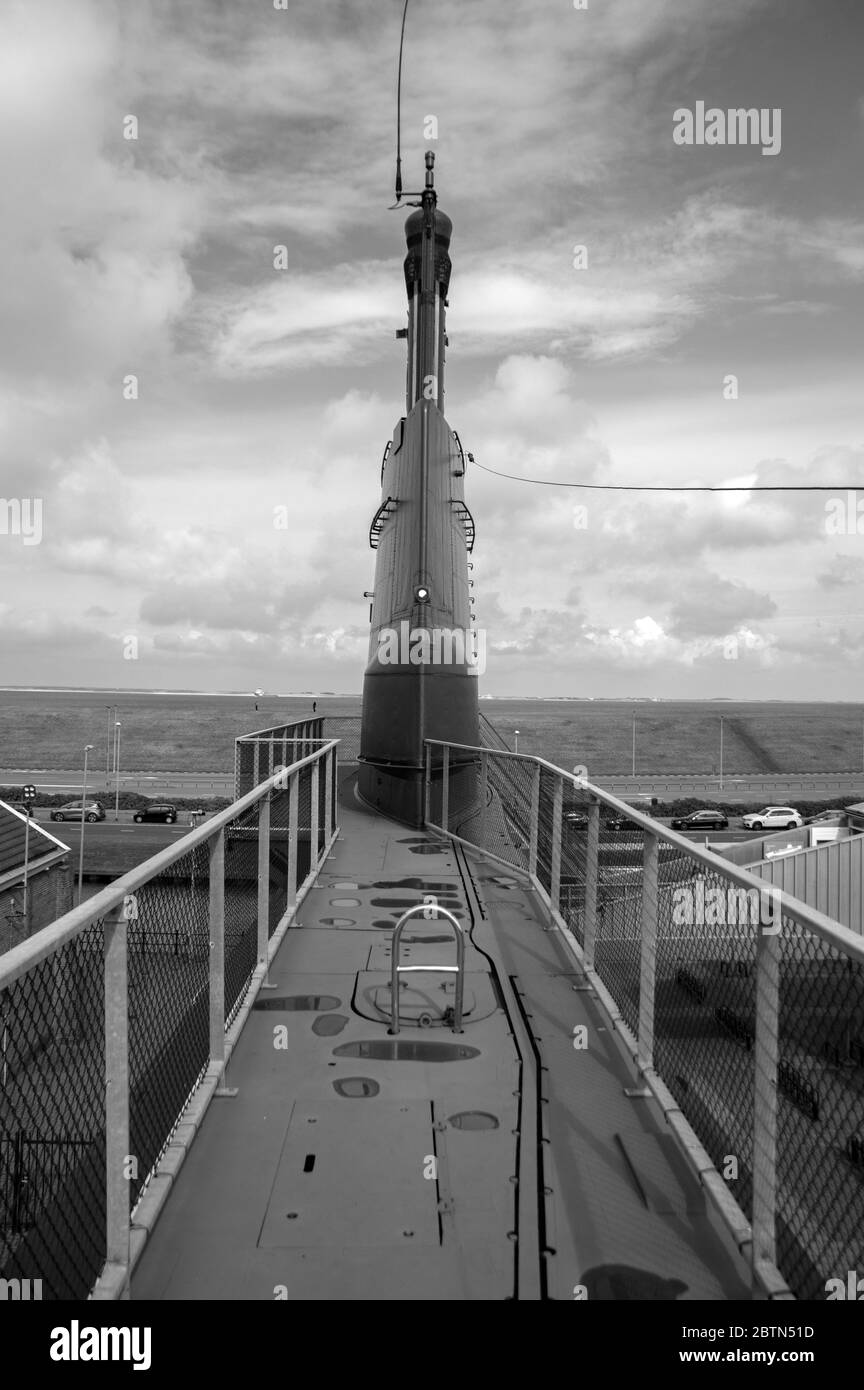 Backside Submarine The HNLS Tonijn At The Willemsoord Complex Den ...