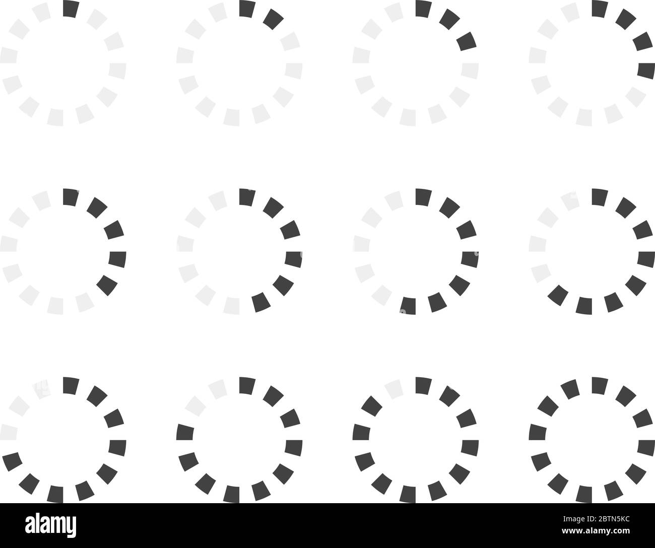Loading icon. Load set. Upload icons. Loading bar. Loader set. Vector illustration Stock Vector ...