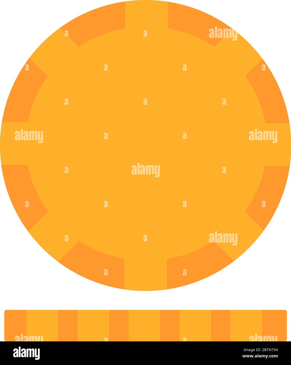 Penny orange Stock Vector Images - Alamy