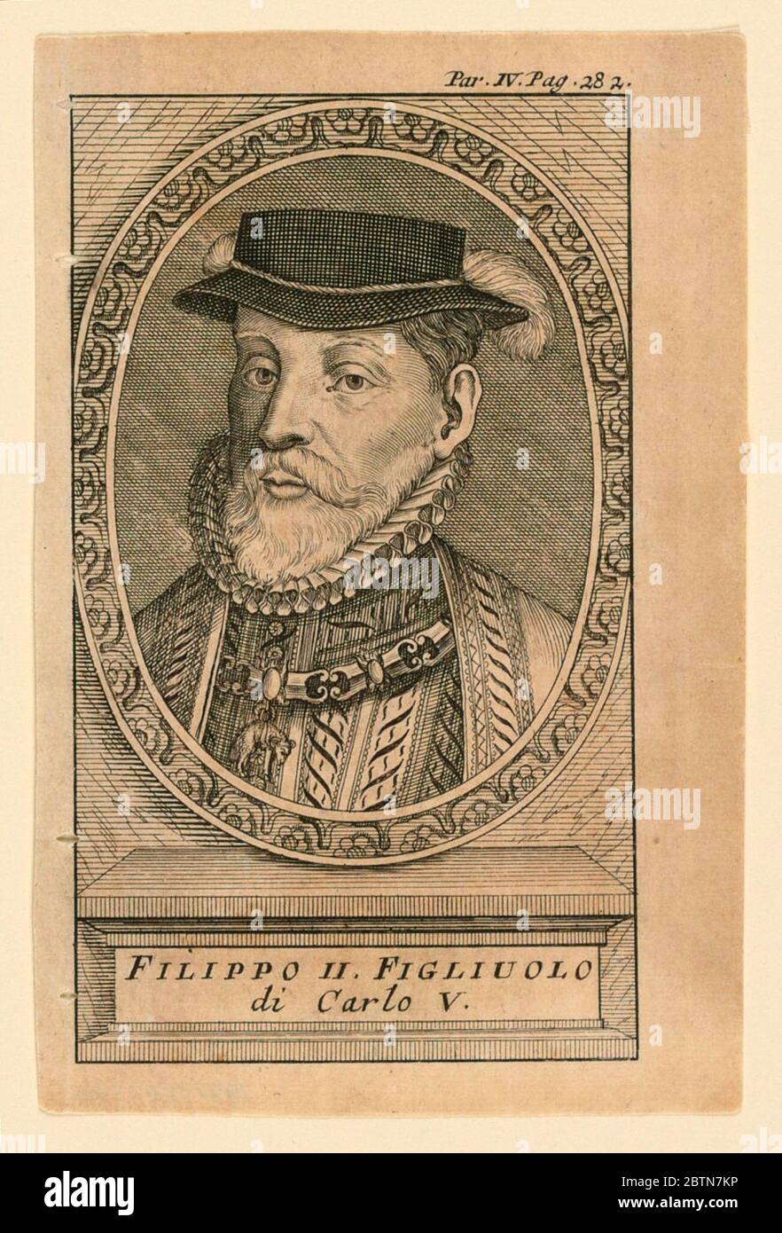 Portrait of Phillip II of Spain 15271798. Research in ProgressBust ...