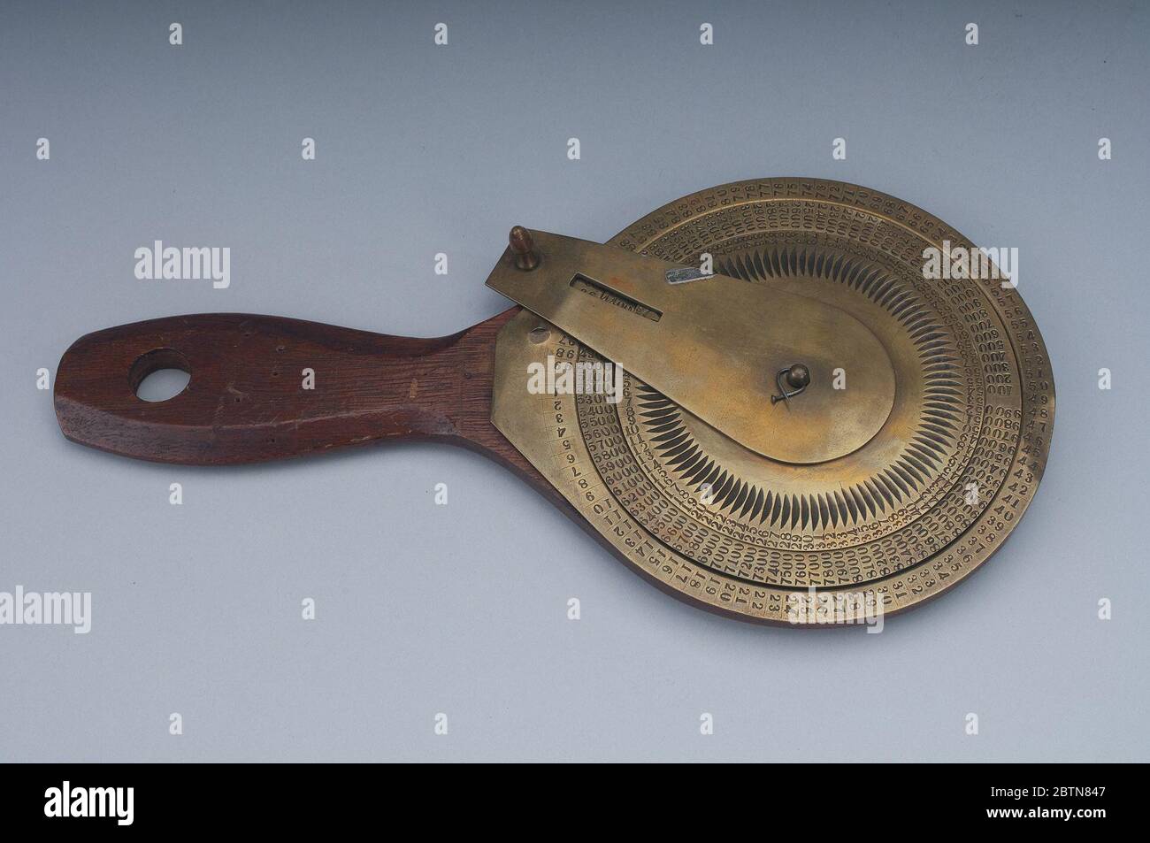 Hatfield Machine for Adding Numbers. This patent model for an adder ...