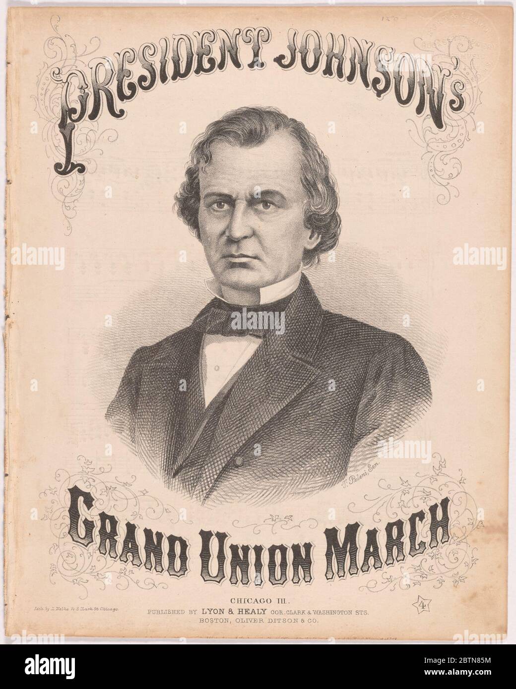 President Johnsons Grand Union March Stock Photo - Alamy