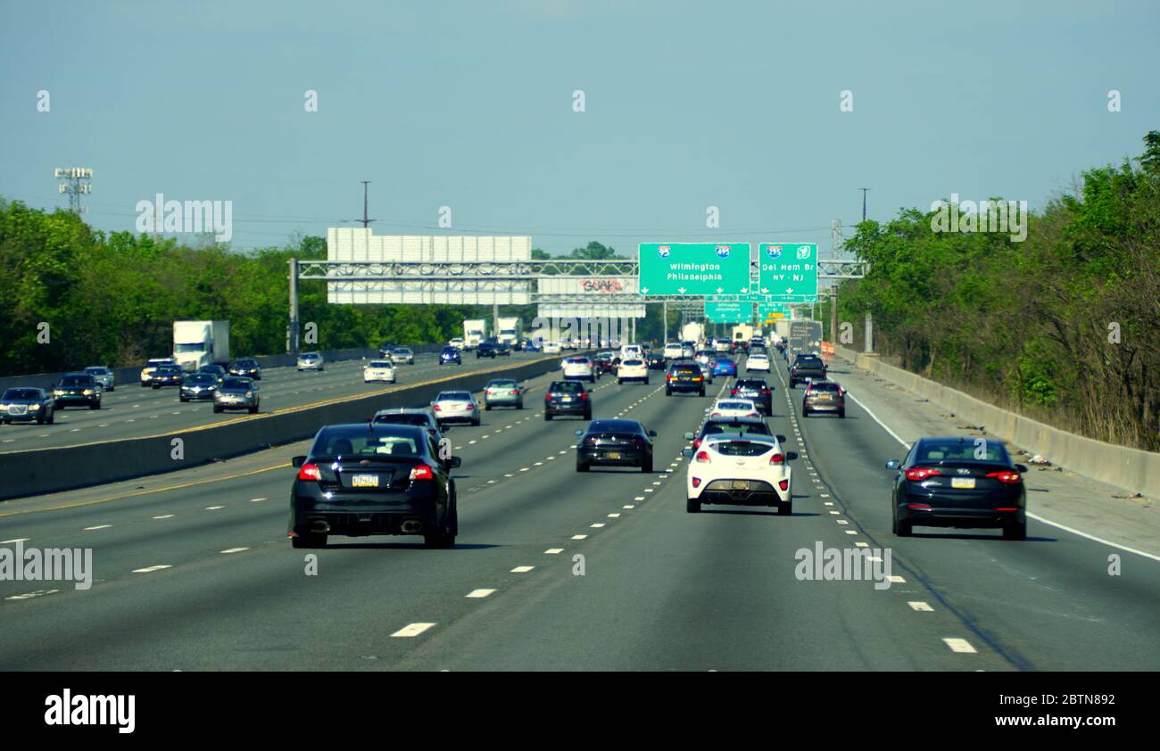 Interstate 95 highway hi-res stock photography and images - Alamy