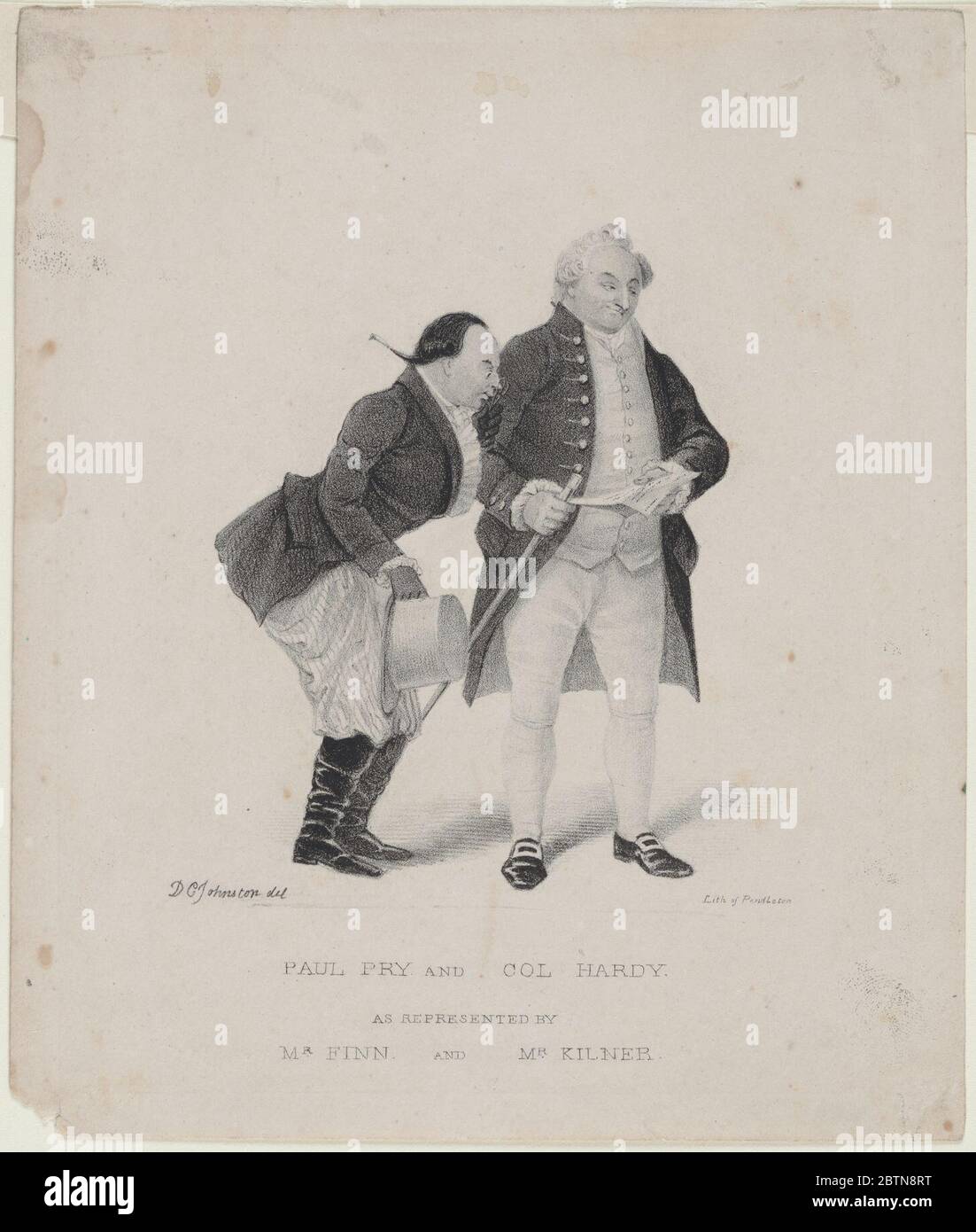 Henry Finn and Thomas Kilner Stock Photo - Alamy