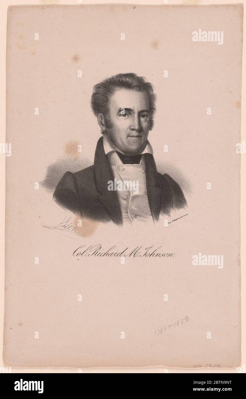 Richard mentor johnson hi-res stock photography and images - Alamy