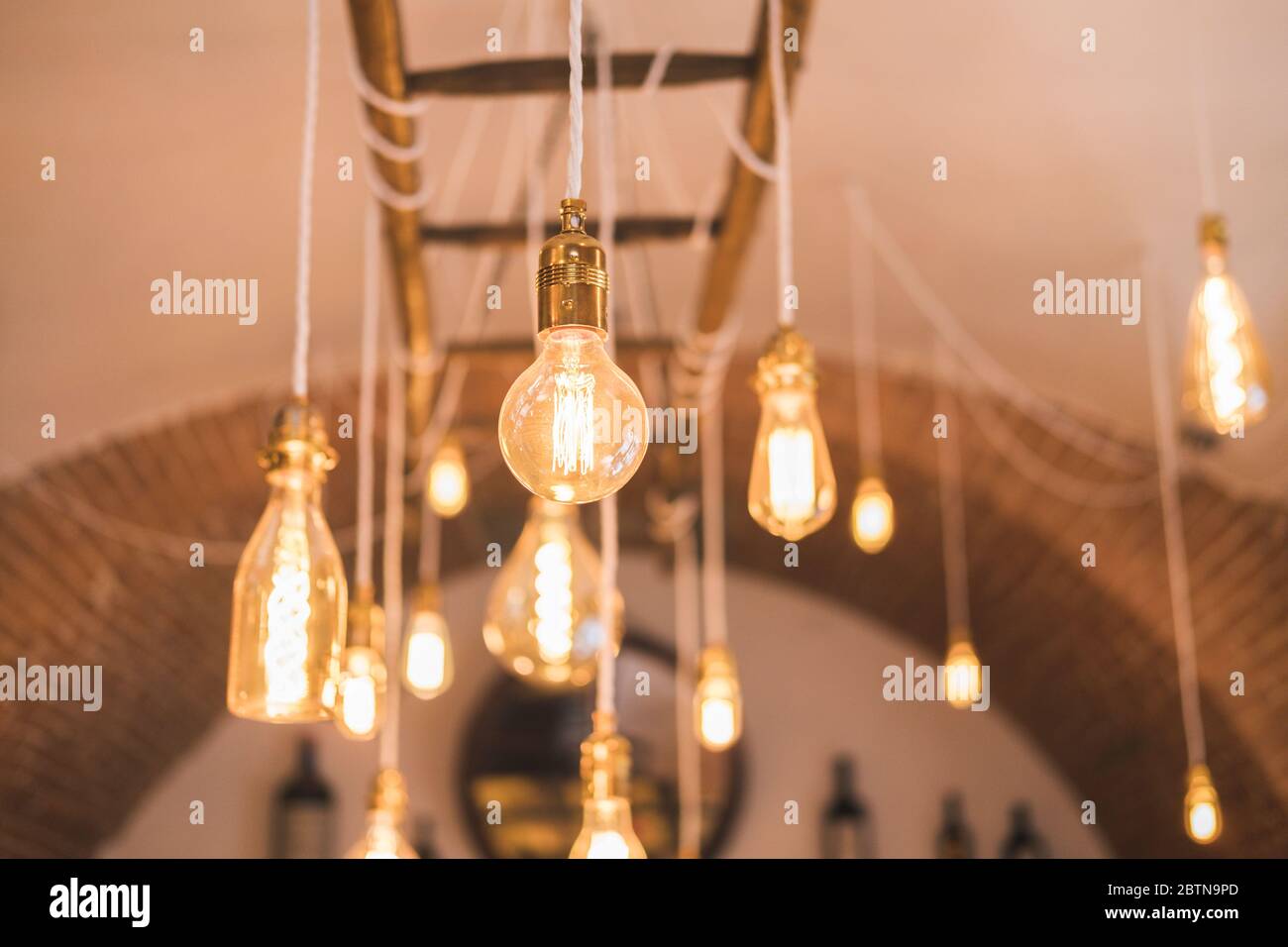 Ornate ceiling in restaurant hi-res stock photography and images - Alamy