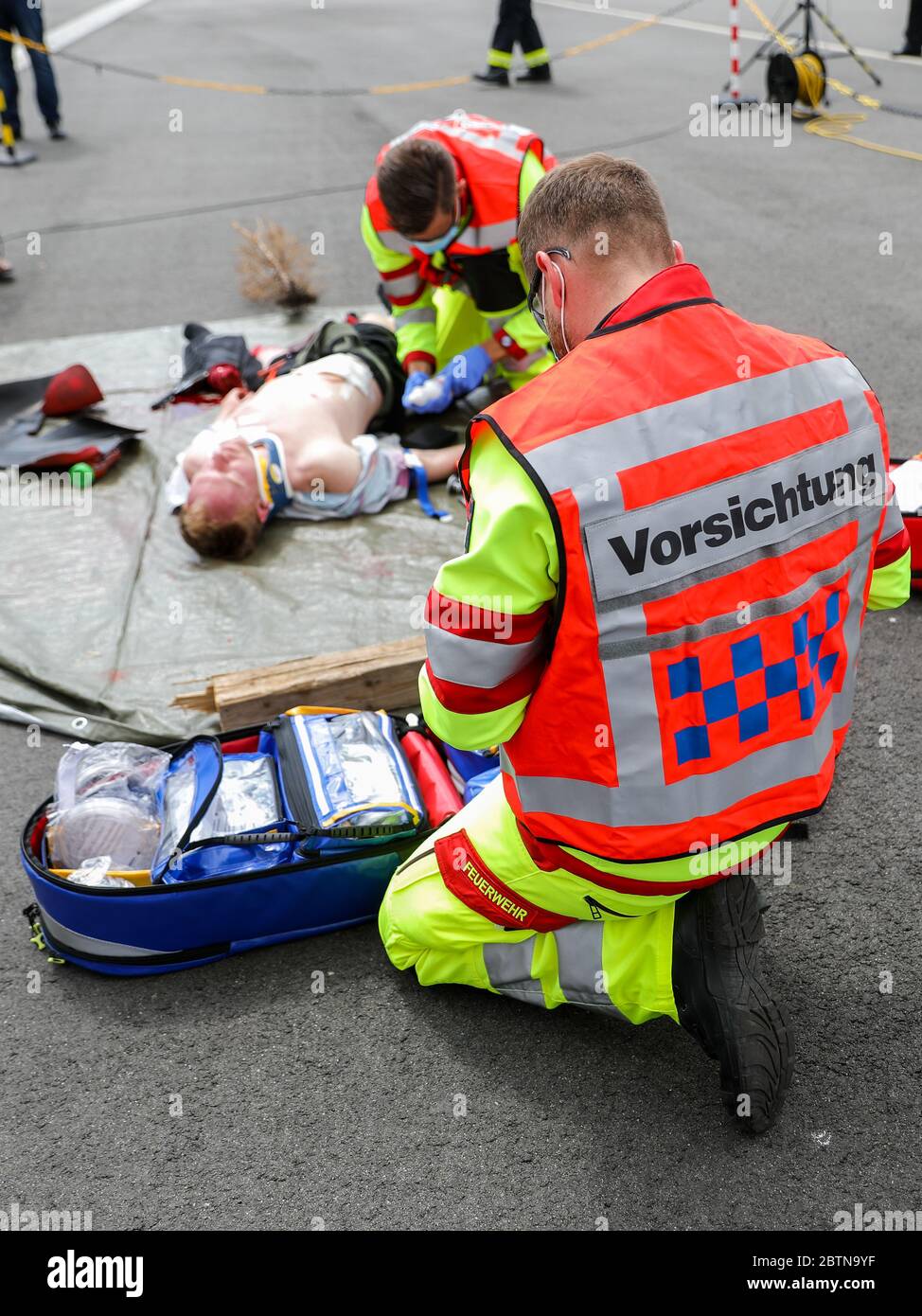 Mass casualty exercise hi-res stock photography and images - Alamy