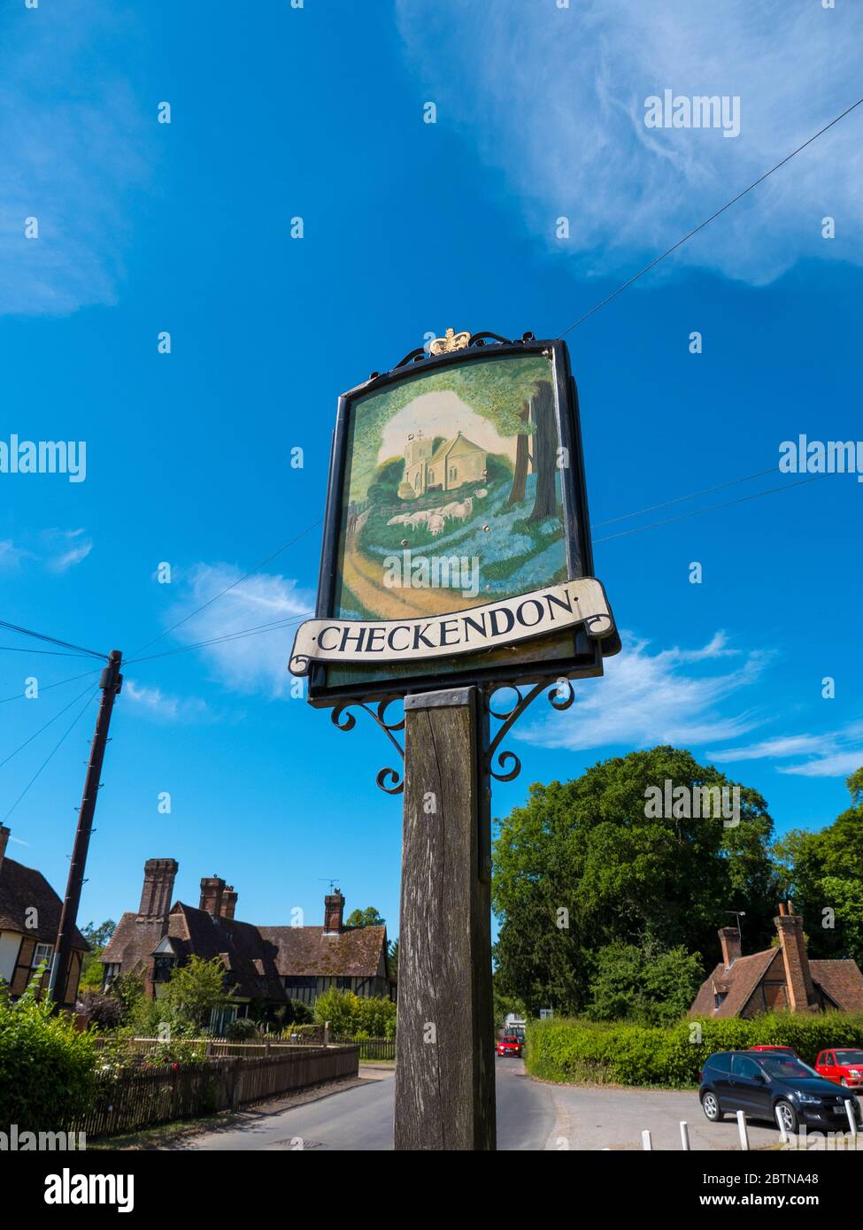 Checkendon village hi-res stock photography and images - Alamy