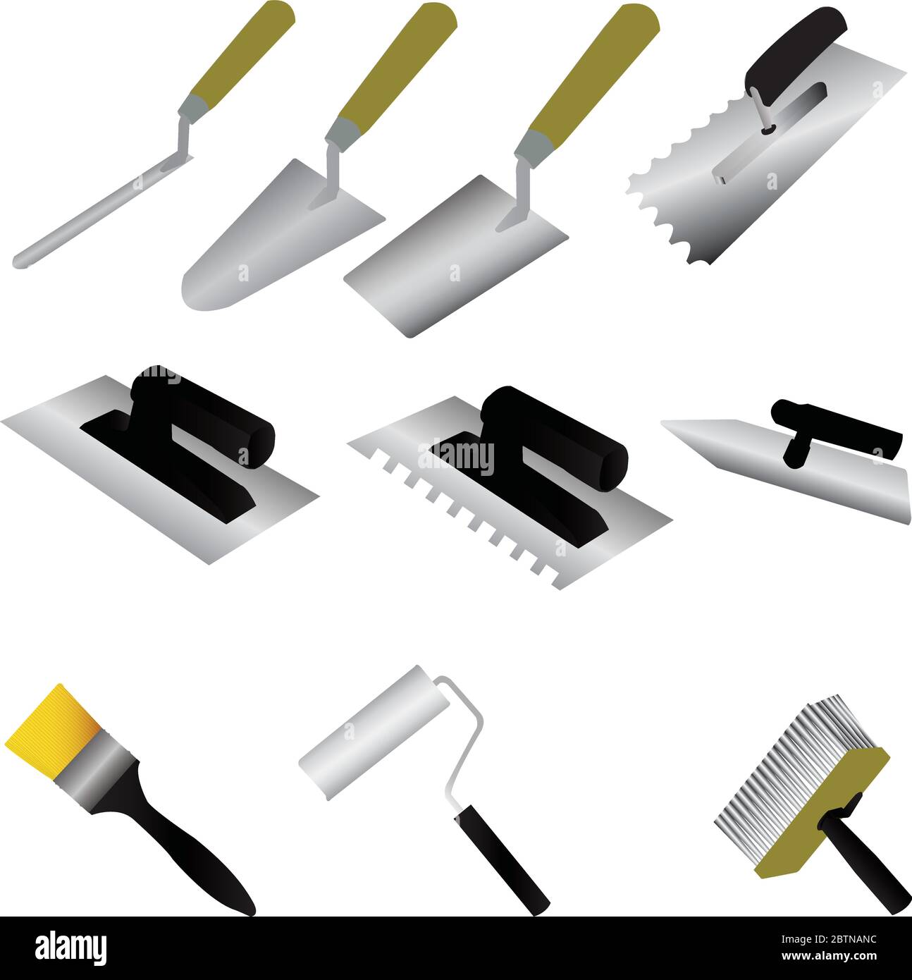 Set different tools home Stock Vector Images - Alamy
