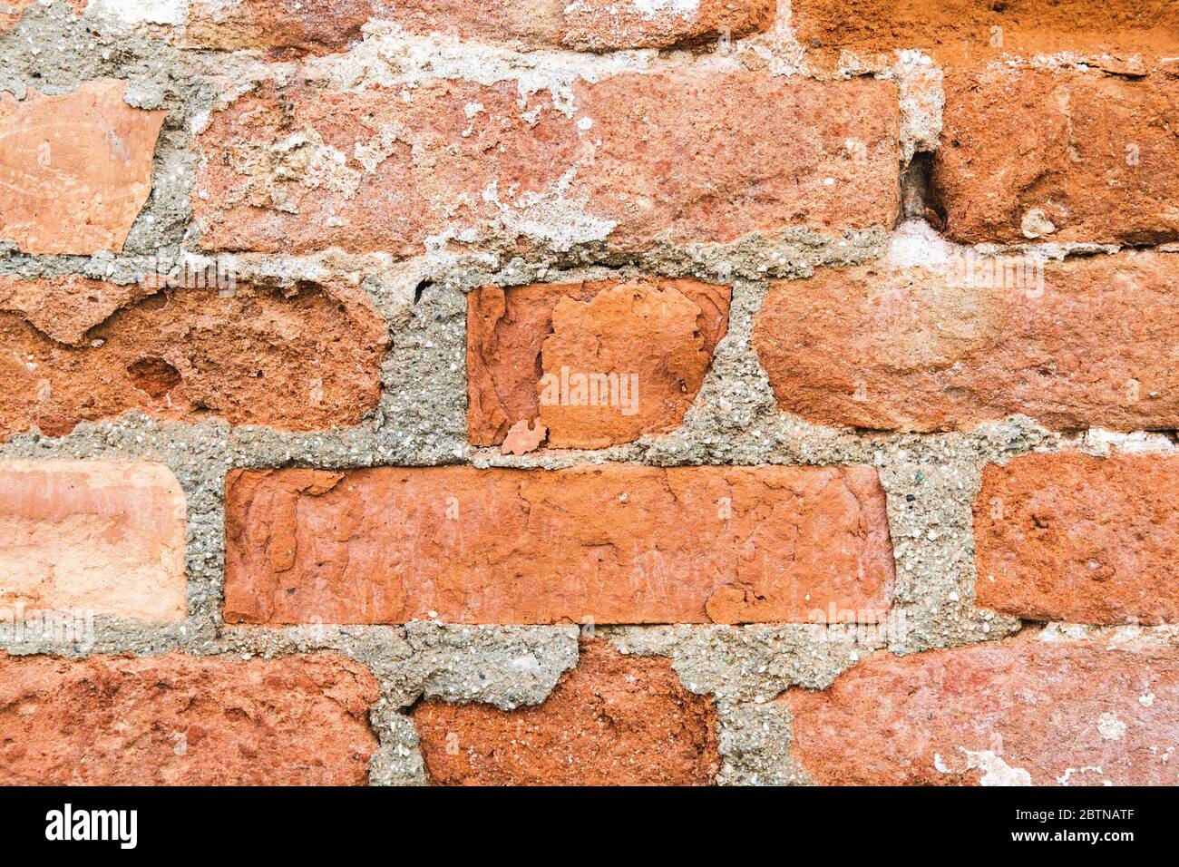 Modern red brick wall texture pattern background Stock Photo - Alamy