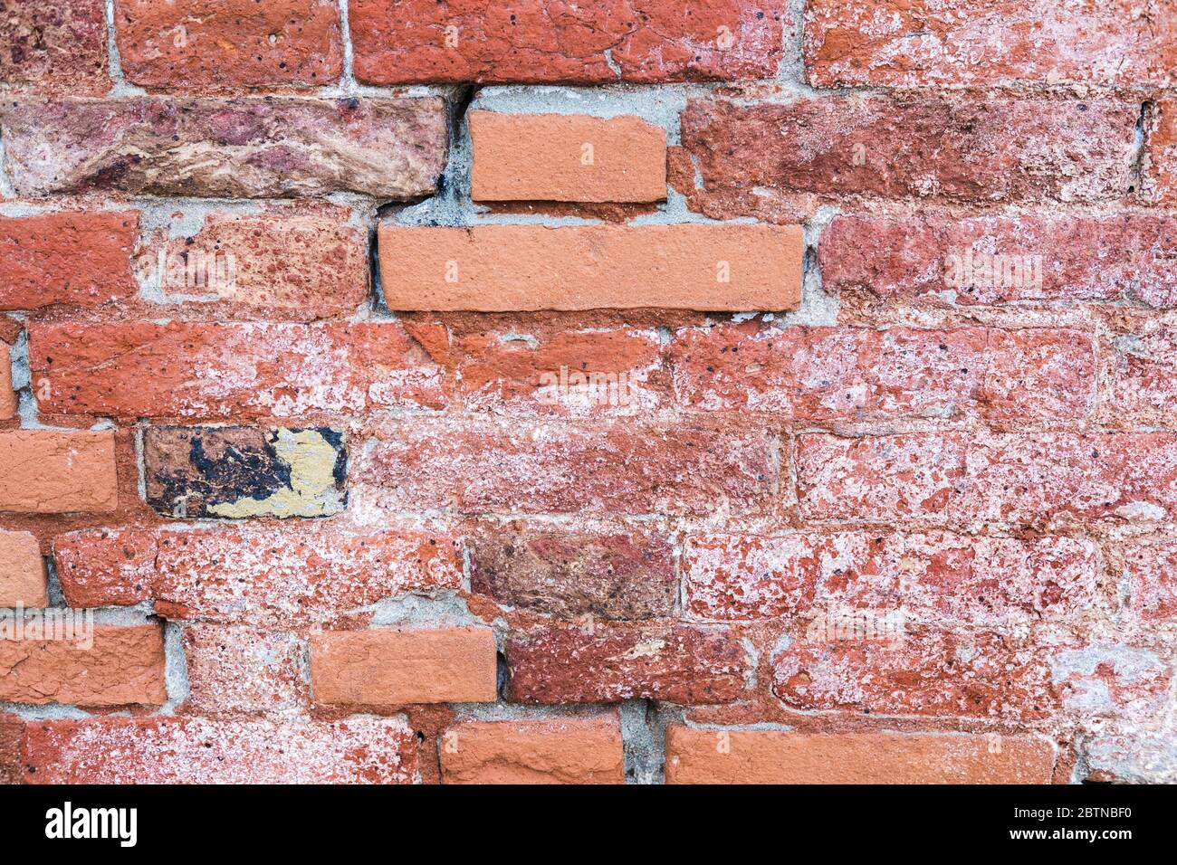 Modern red brick wall texture pattern background Stock Photo - Alamy