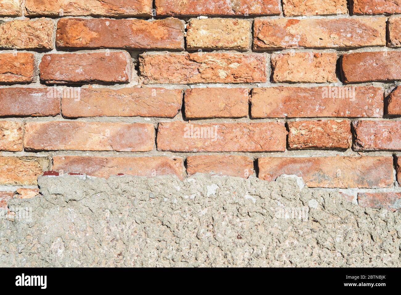 Modern red brick wall texture pattern background Stock Photo - Alamy